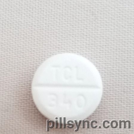 TCL 340 ROUND WHITE - acetaminophen tablet - time cap labs inc - Drug ...