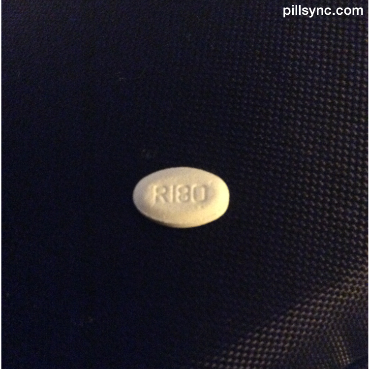 R180 OVAL WHITE - tizanidine 4 MG (as tizanidine hydrochloride 4.58 MG ...