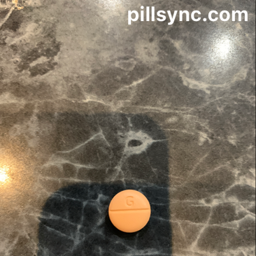 G 500 ROUND ORANGE - methocarbamol (methocarbamol tablets) tablet ...